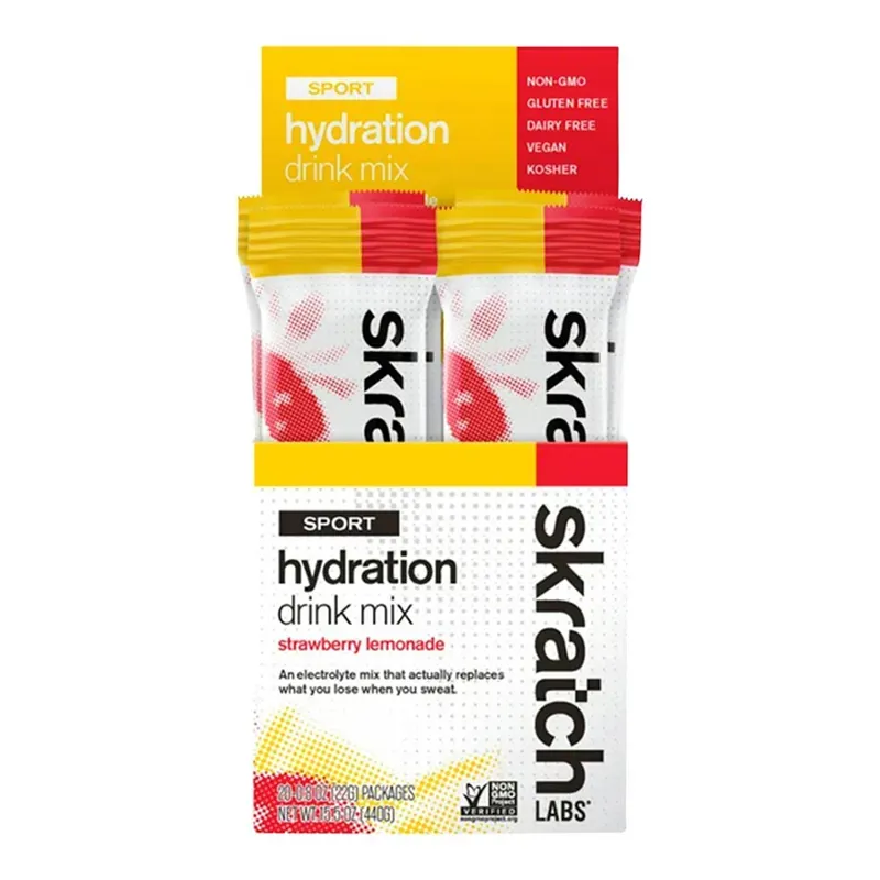 Skratch Labs Sport Hydration Drink 20-pack - Strawberry